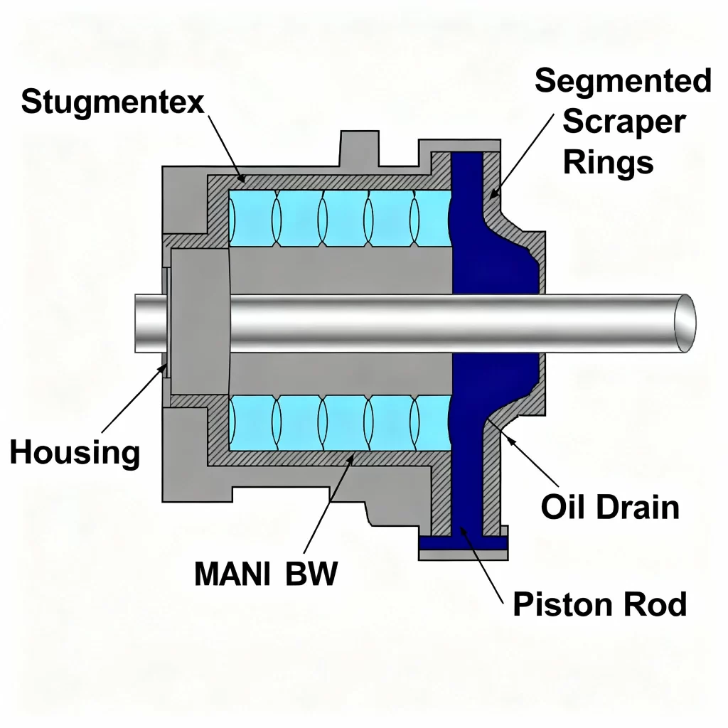 Stuffing Box 2-Stroke Diesel Engine: Design & Maintenance The Best Guide