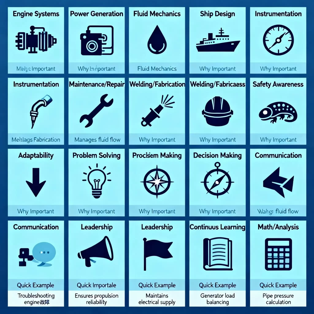 Top 15 Marine Engineer Skills For Career Success (2025)